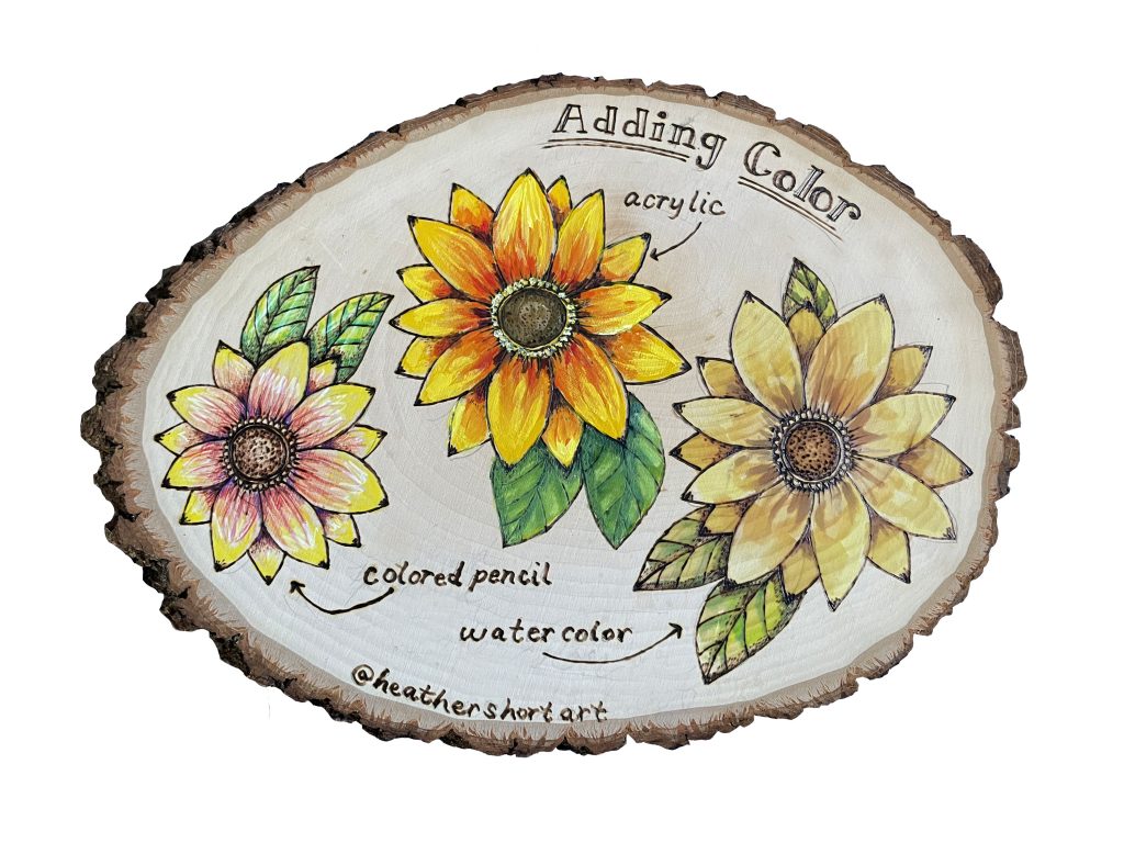 Adding Color to Your Pyrography Projects – TRUArt®
